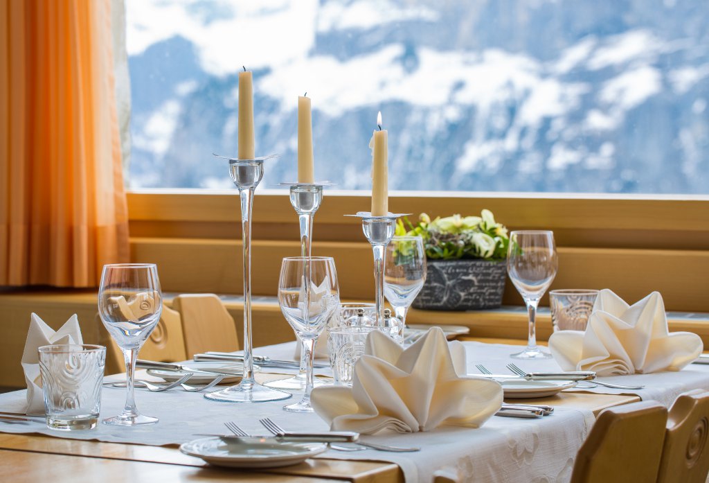 Ihr Restaurant Edelweiss in Mürren - Hotel Edelweiss Mürren